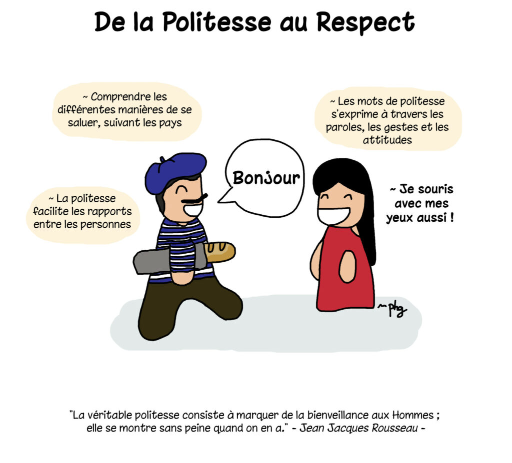 De la politesse au respect – Les Trésors de la vie